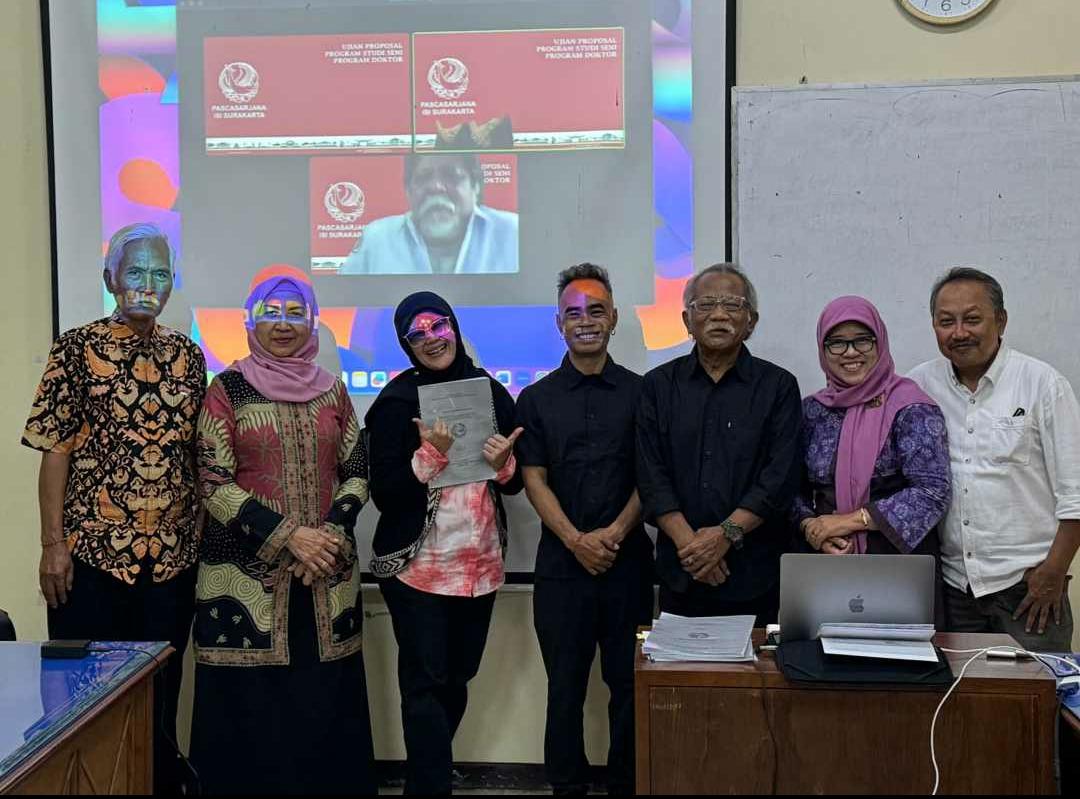 Ujian Proposal S3 Pascasarjana ISI Surakarta Atas Nama Kurniasih Zaitun ...